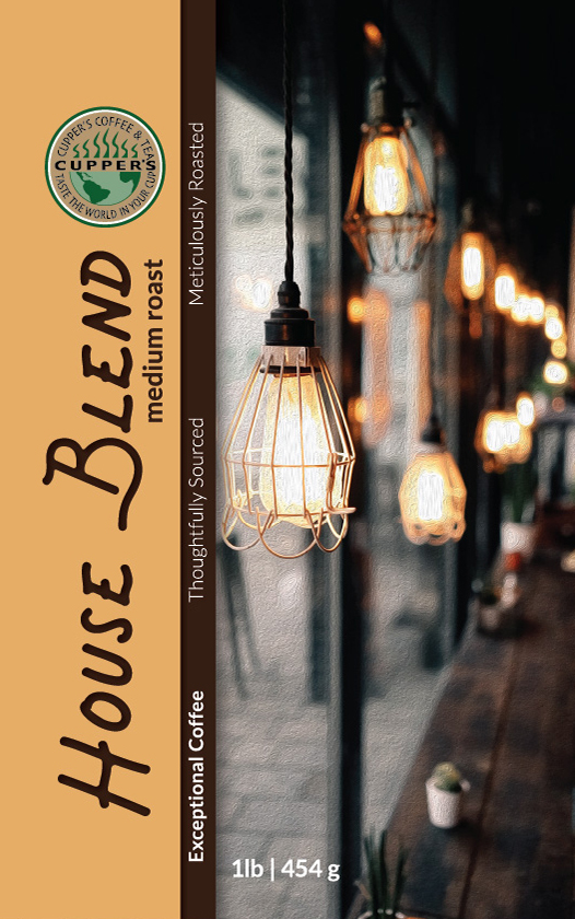 House Blend Coffee | Cupper's Coffee & Tea