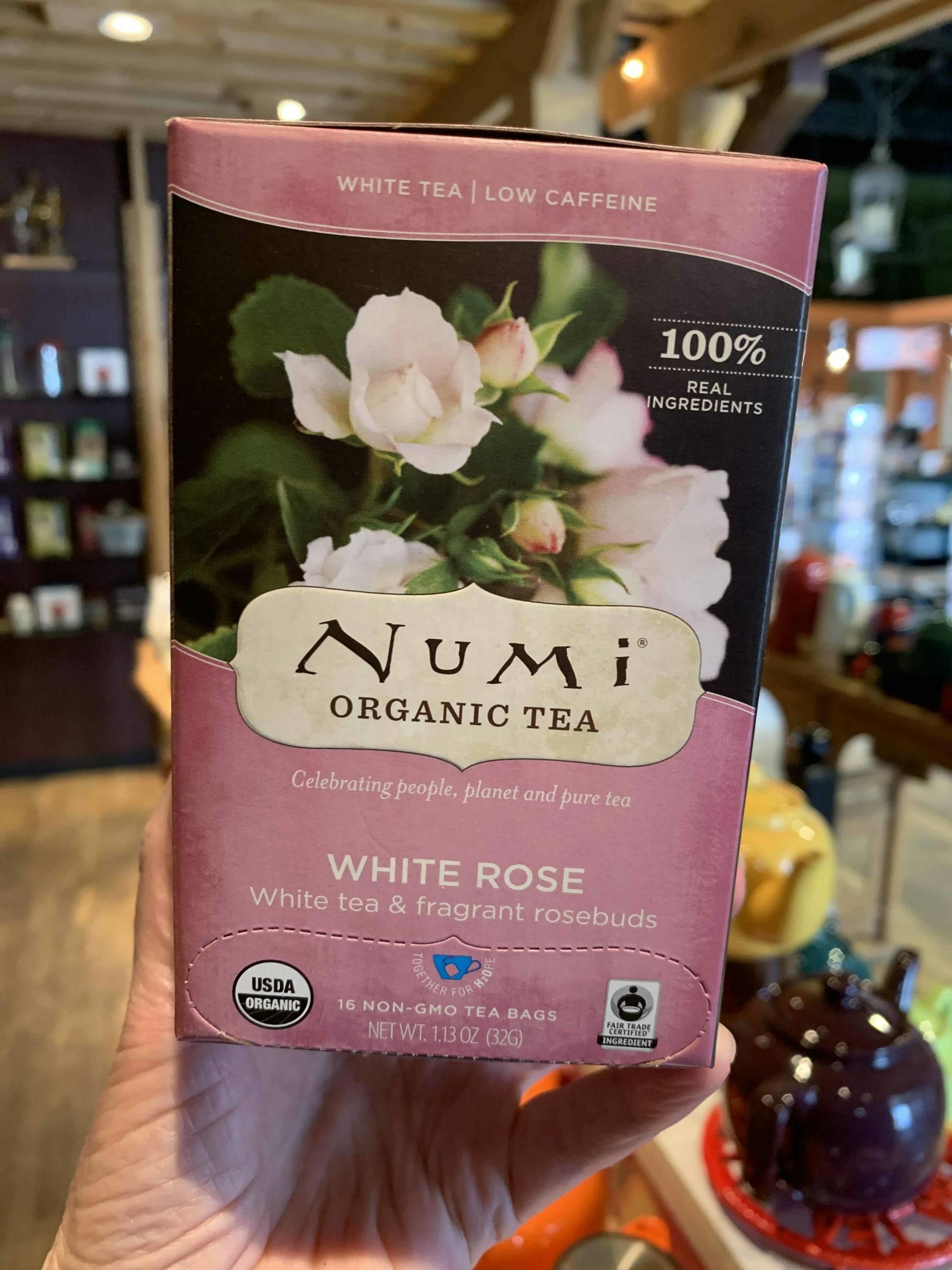 Numi White Rose Tea, Bags | Cupper's Coffee & Tea