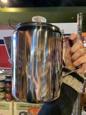 Tops Stainless Steel Percolator, 12 Cup - Cupper's Coffee & Tea